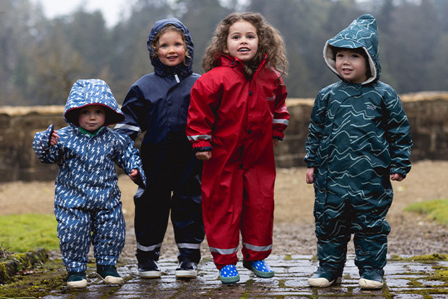 Children's waterproofs, raincoats, wellies & accessories | Muddy Puddles