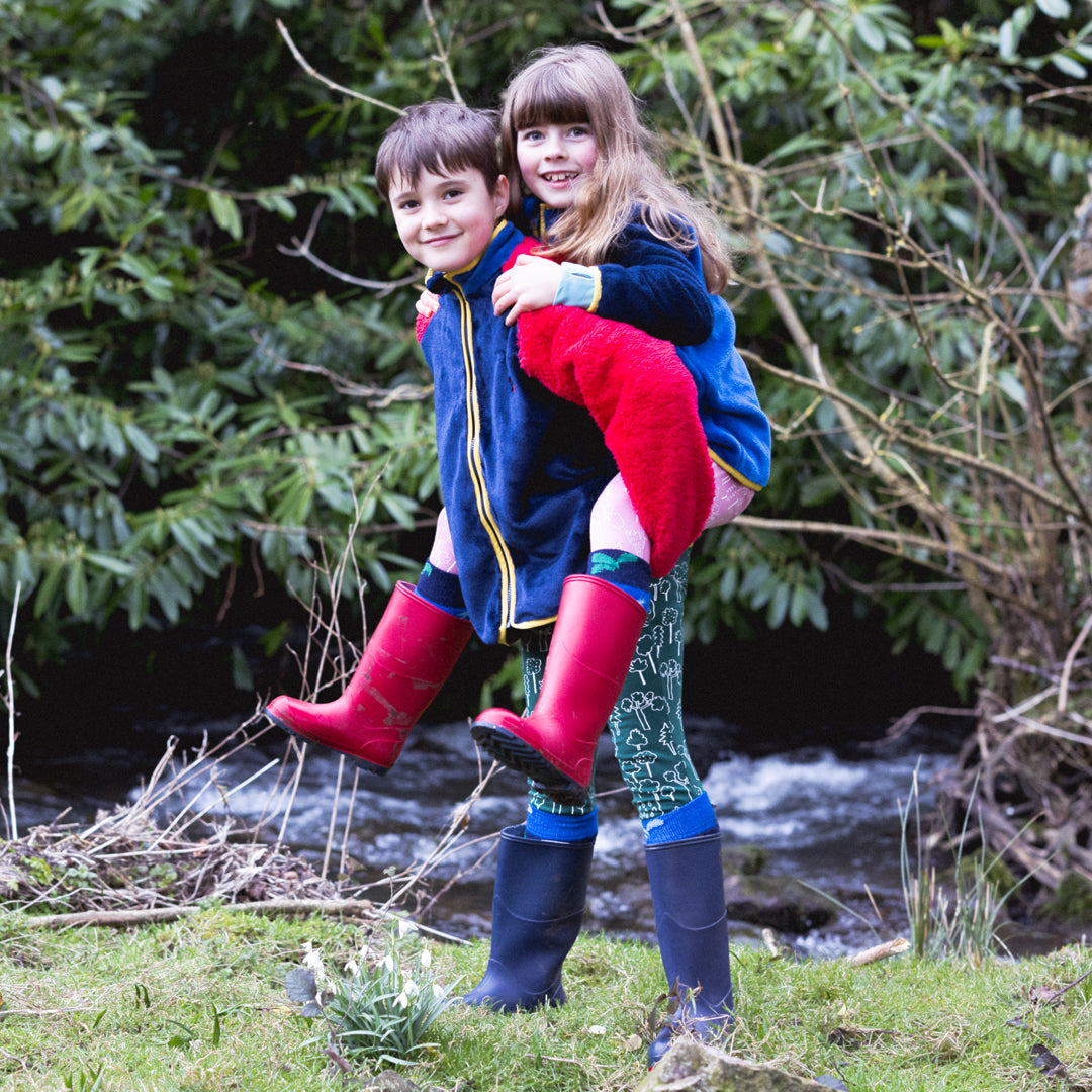 Classic Wellies Green Kids - Muddy Puddles