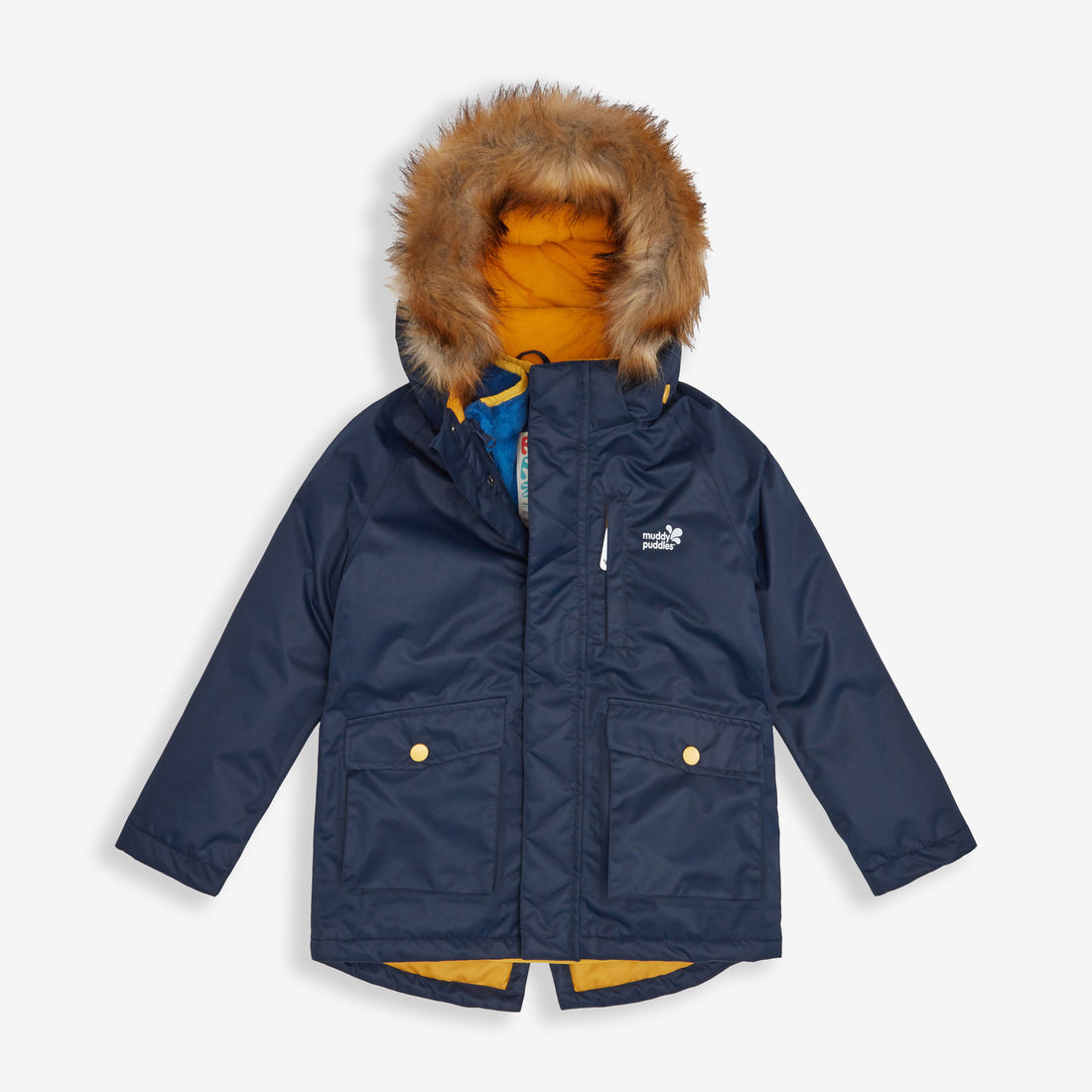 3 in 1 Waterproof Parka Navy - Muddy Puddles
